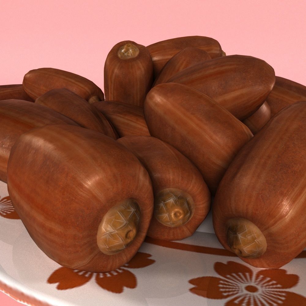 Dates - Date kernel free VR / AR / low-poly 3D model | CGTrader