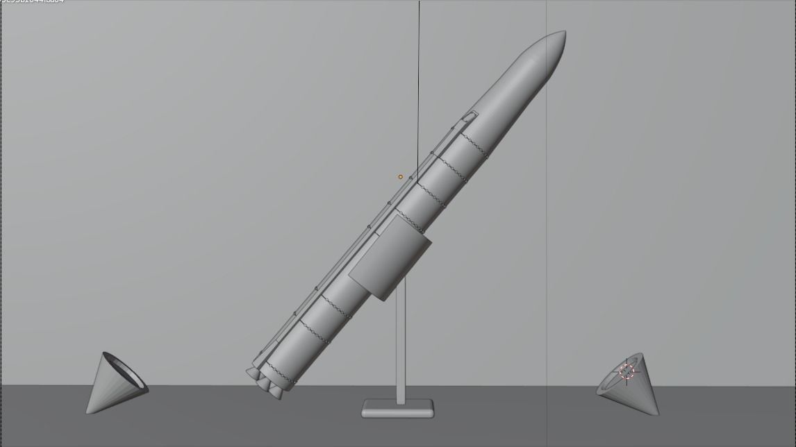 ASTRA ROCKET 3 3D model | CGTrader