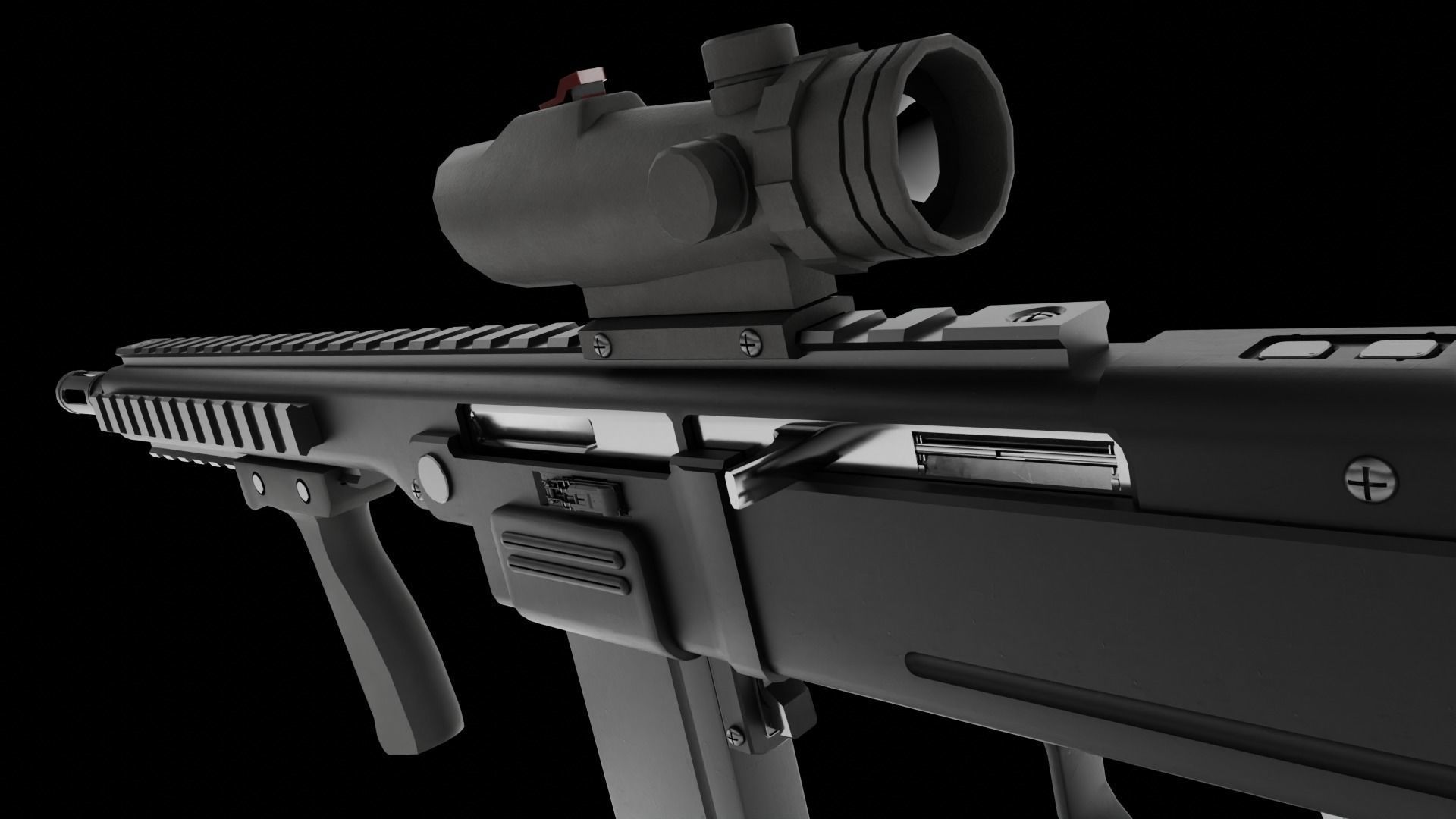 PPSH Modified free 3D model | CGTrader