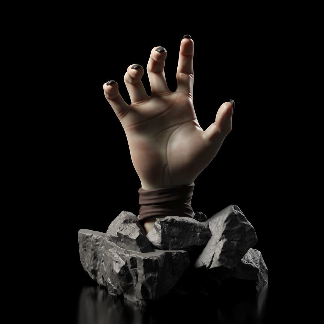 Creature Hand 3D model 3D printable | CGTrader