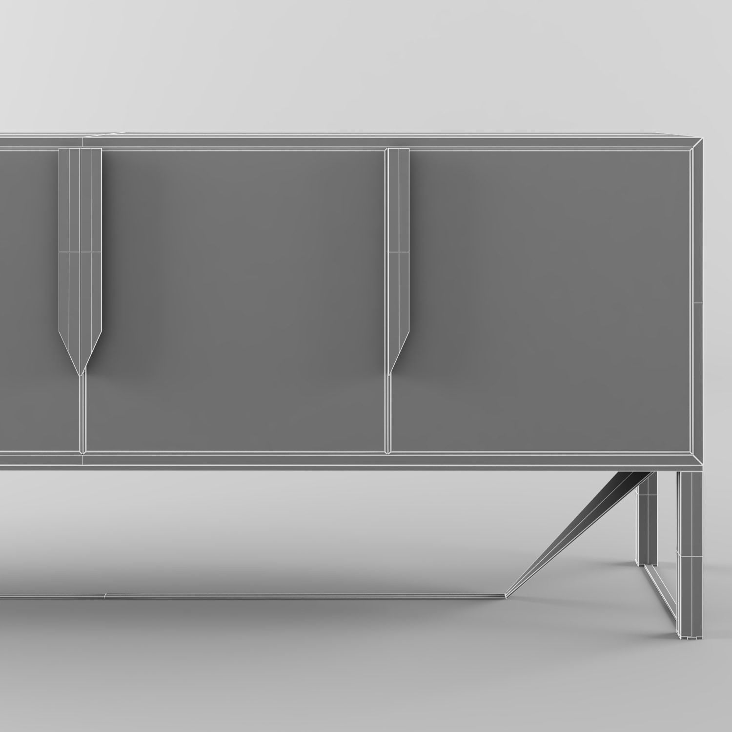 Capital Collection PRISMA Sideboard 2 3D model | CGTrader