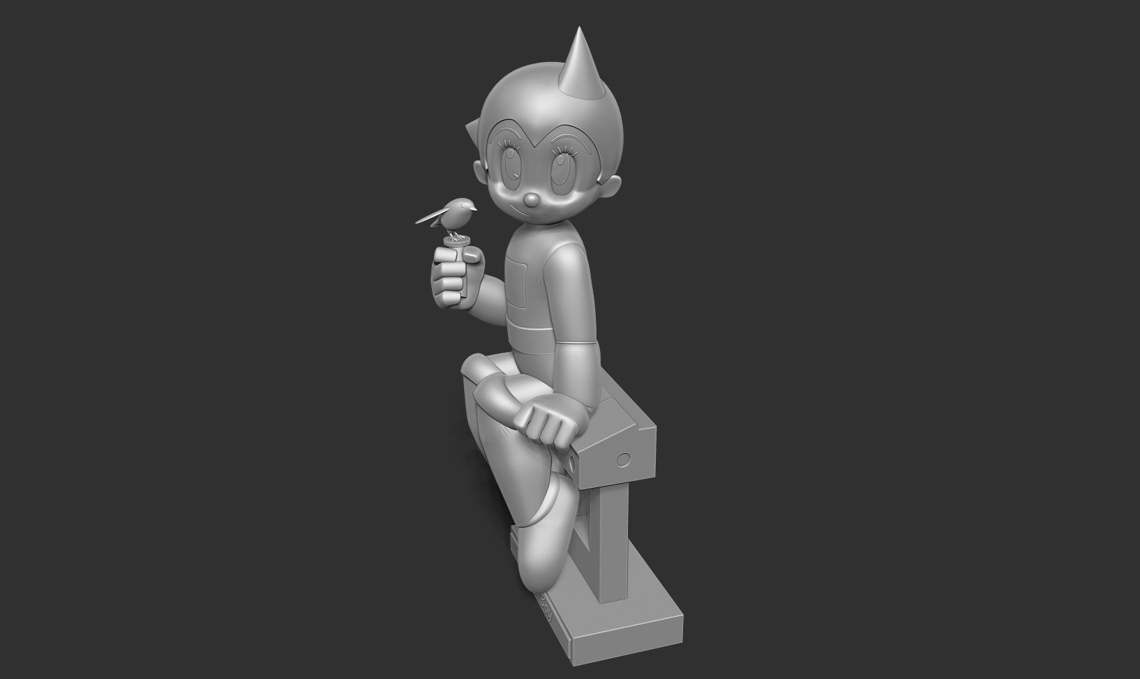 Astro Boy Fanart 3D model 3D printable | CGTrader