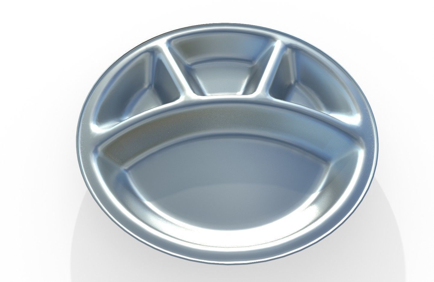 3D model Divided Plate M05 - with STL VR / AR / low-poly | CGTrader