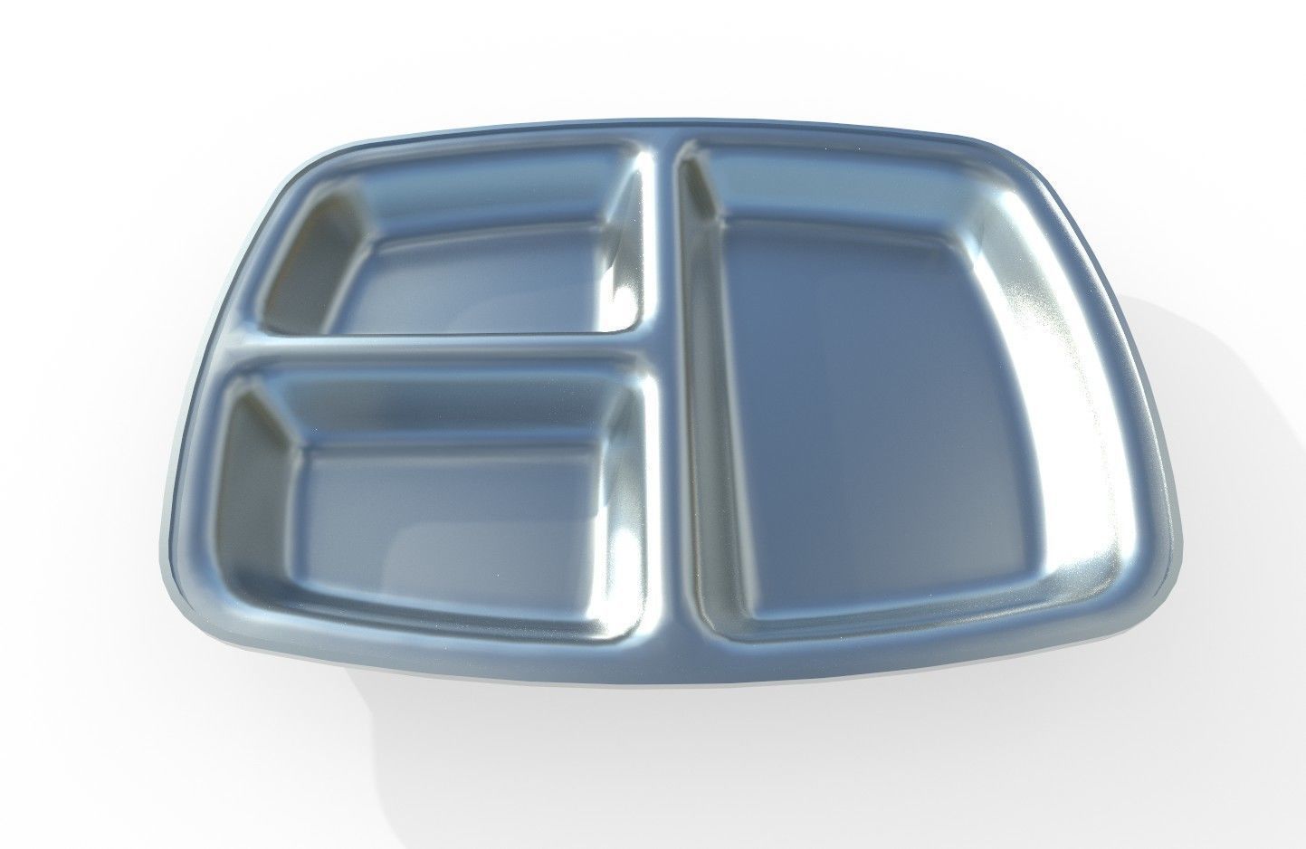 3D model Divided Plate M05 - with STL VR / AR / low-poly | CGTrader