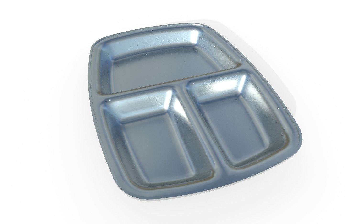 3D model Divided Plate M05 - with STL VR / AR / low-poly | CGTrader