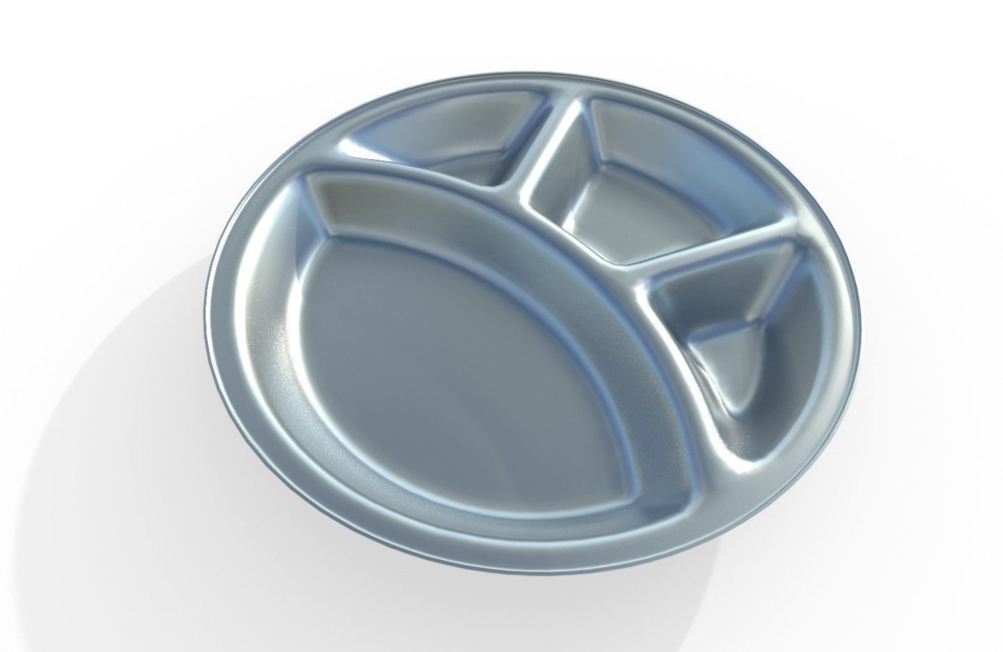 3D model Divided Plate M05 - with STL VR / AR / low-poly | CGTrader