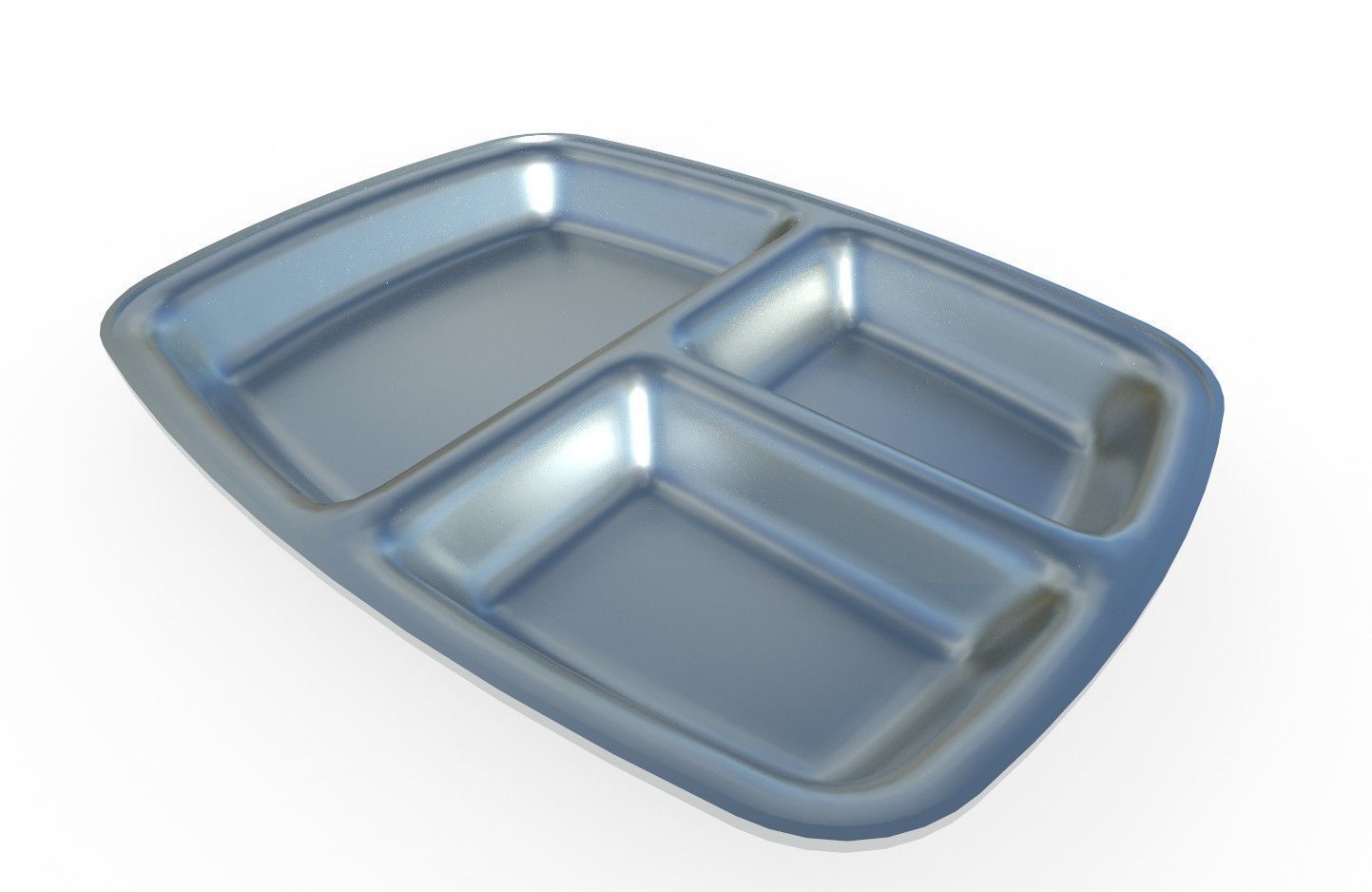 3D model Divided Plate M05 - with STL VR / AR / low-poly | CGTrader