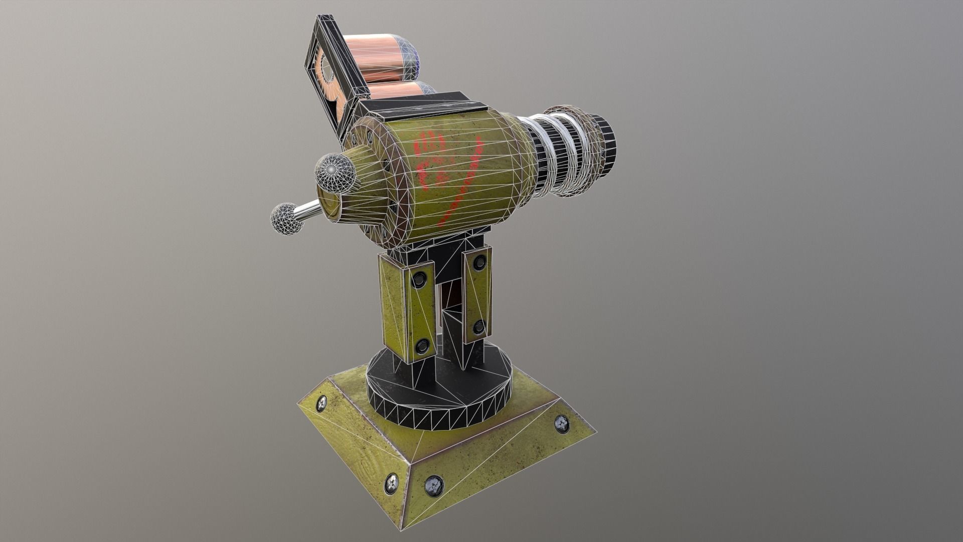 3D model A set of defense towers Ready to be loaded into the game ...