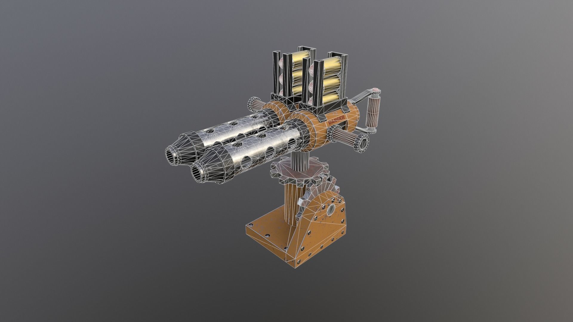 3D model A set of defense towers Ready to be loaded into the game ...