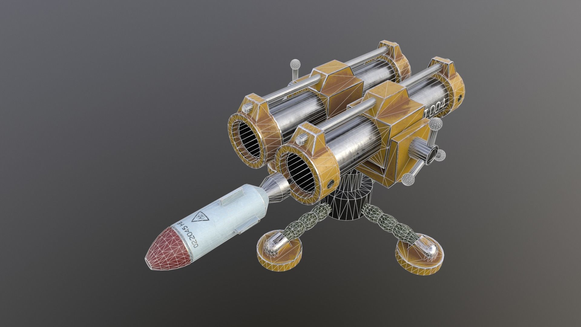 3D model A set of defense towers Ready to be loaded into the game ...