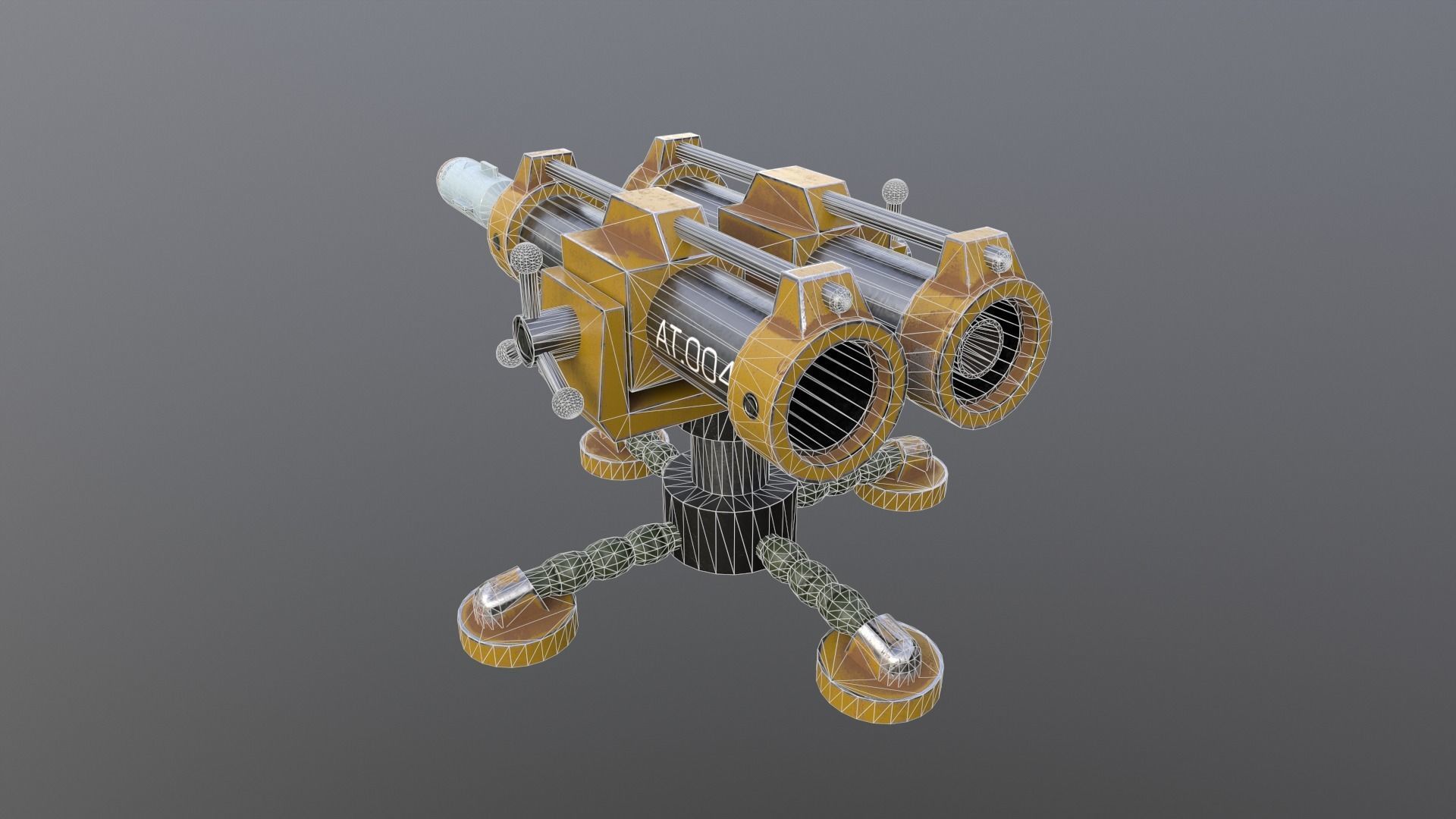 3D model A set of defense towers Ready to be loaded into the game ...