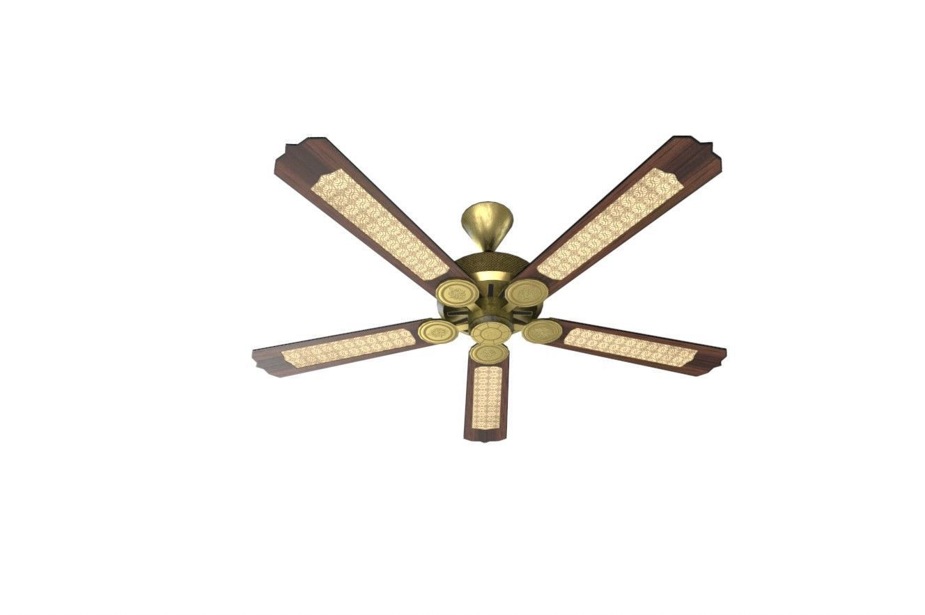 3D model fan low poly ceiling - ceiling VR / AR / low-poly | CGTrader