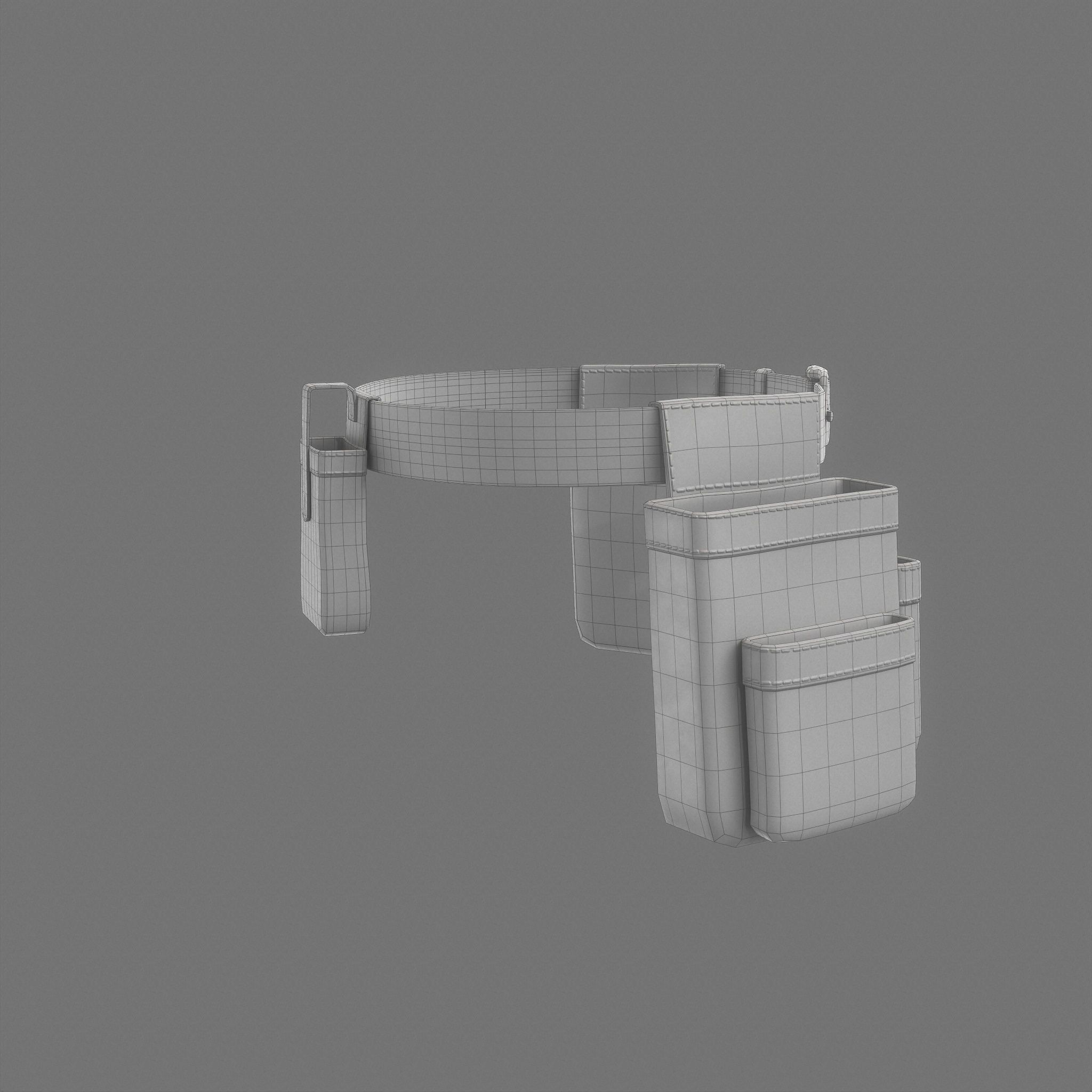 3D model Tool Belt Game Ready VR / AR / low-poly | CGTrader