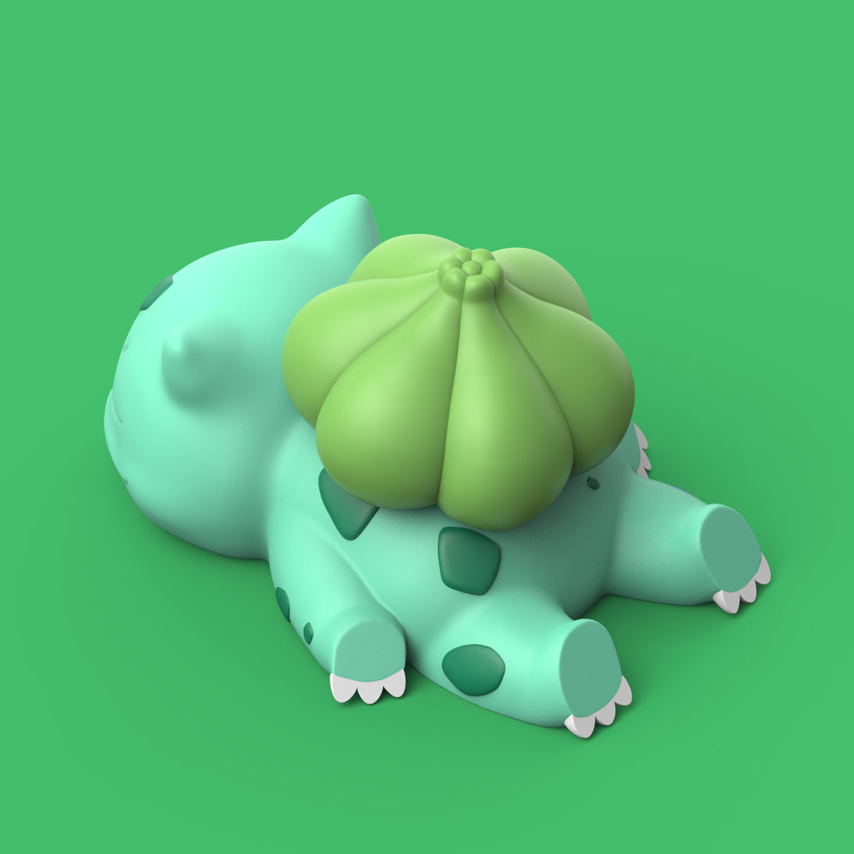 POKEMON - BULBASAUR 3D model 3D printable | CGTrader