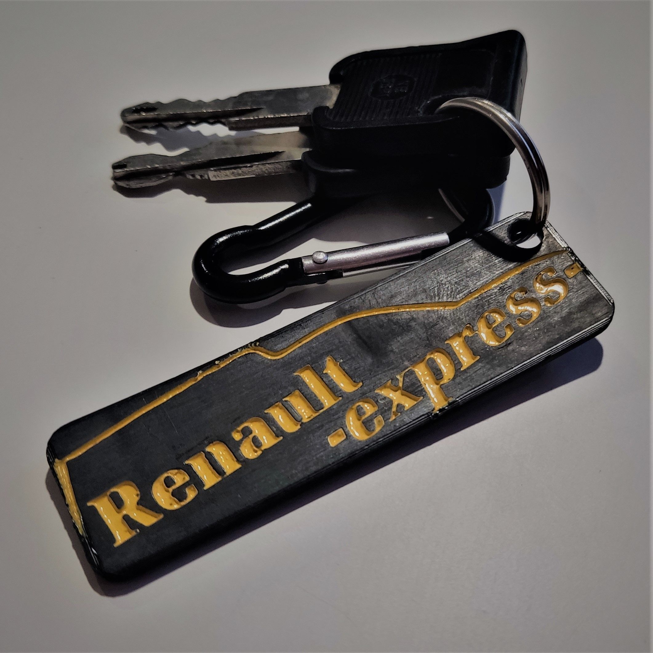 Renault Express Keychain 3D model 3D printable | CGTrader