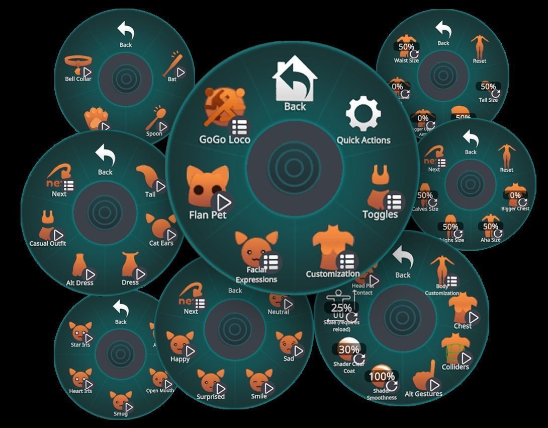 3D model Flan - VRChat Avatar - Quest Compatible - Fallback plus Chibi ...