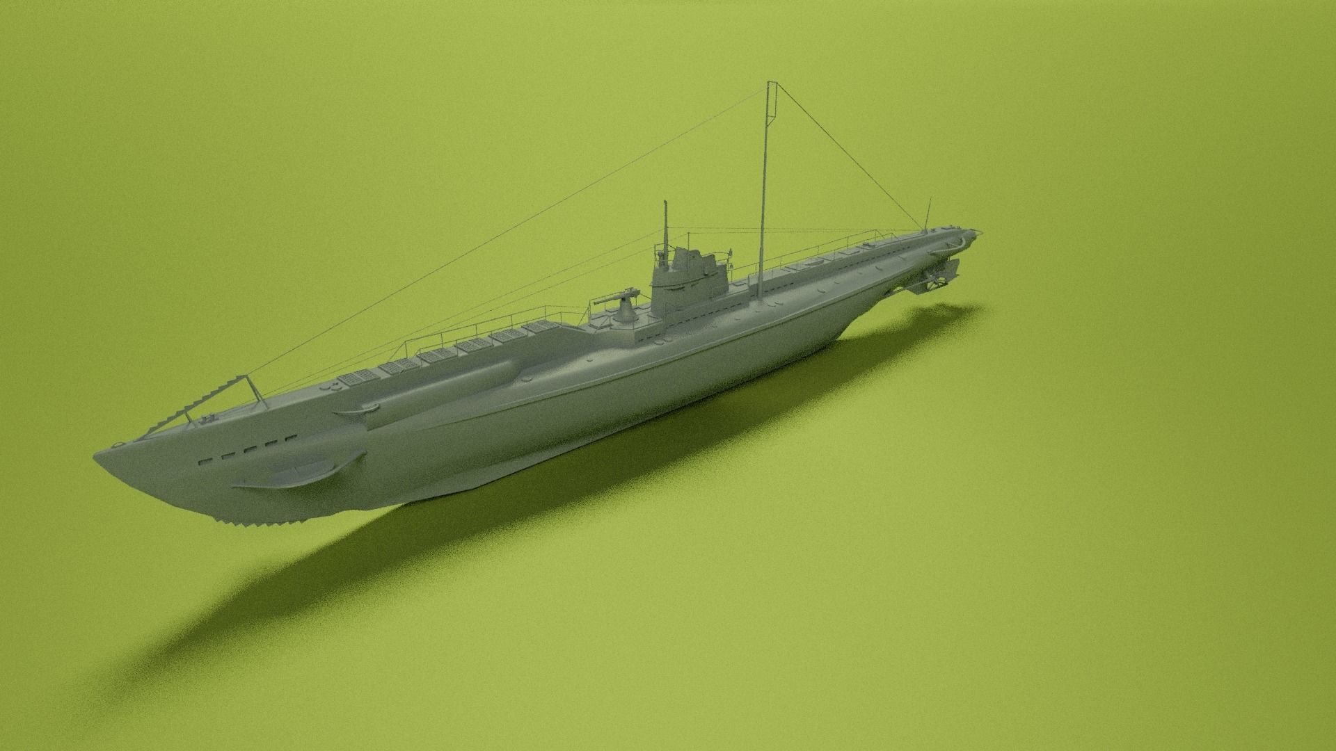 3D model SM UC 65 VR / AR / low-poly | CGTrader
