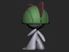 Pokemon - Ralts free 3D model 3D printable | CGTrader
