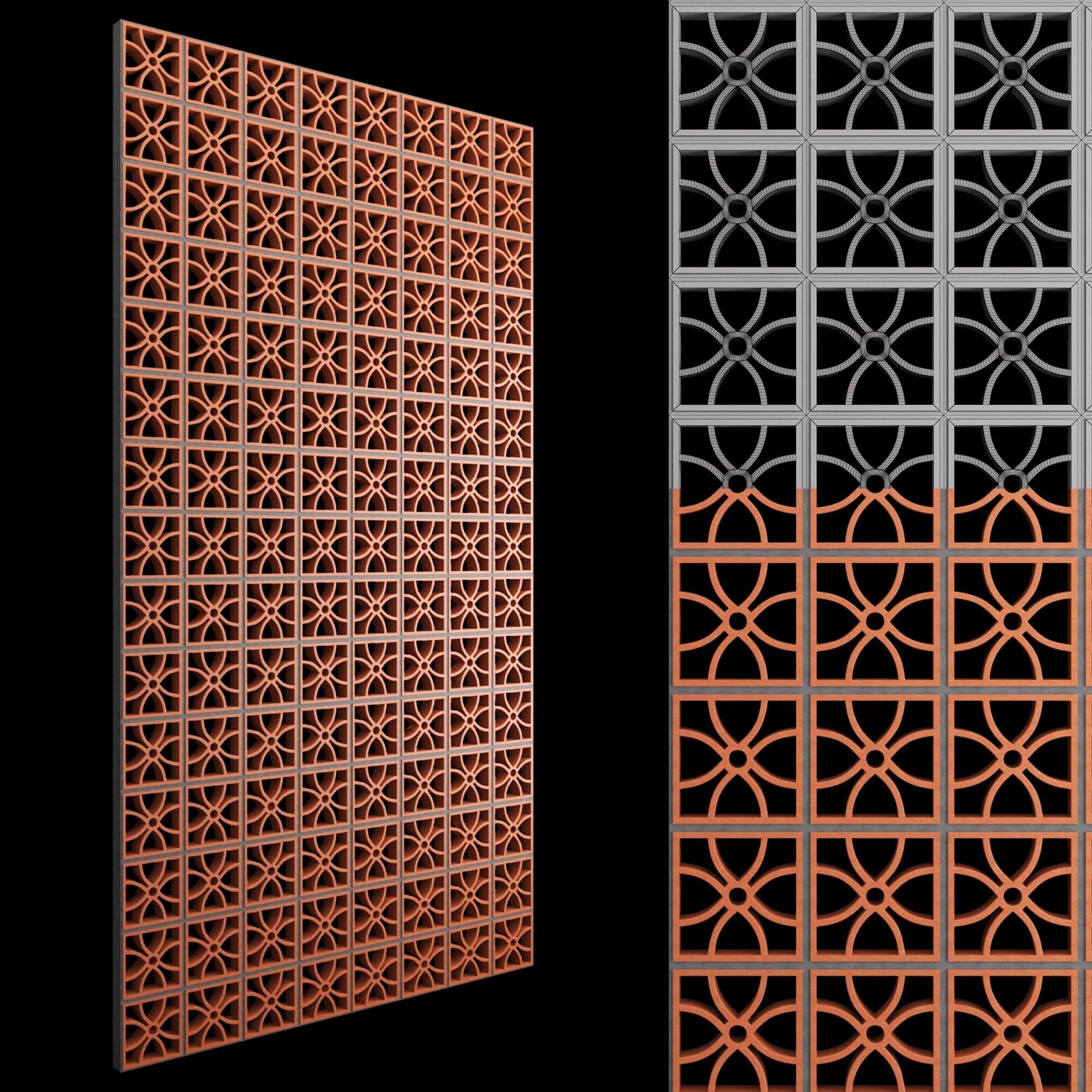 Teracoat Elevation tile 3D model | CGTrader