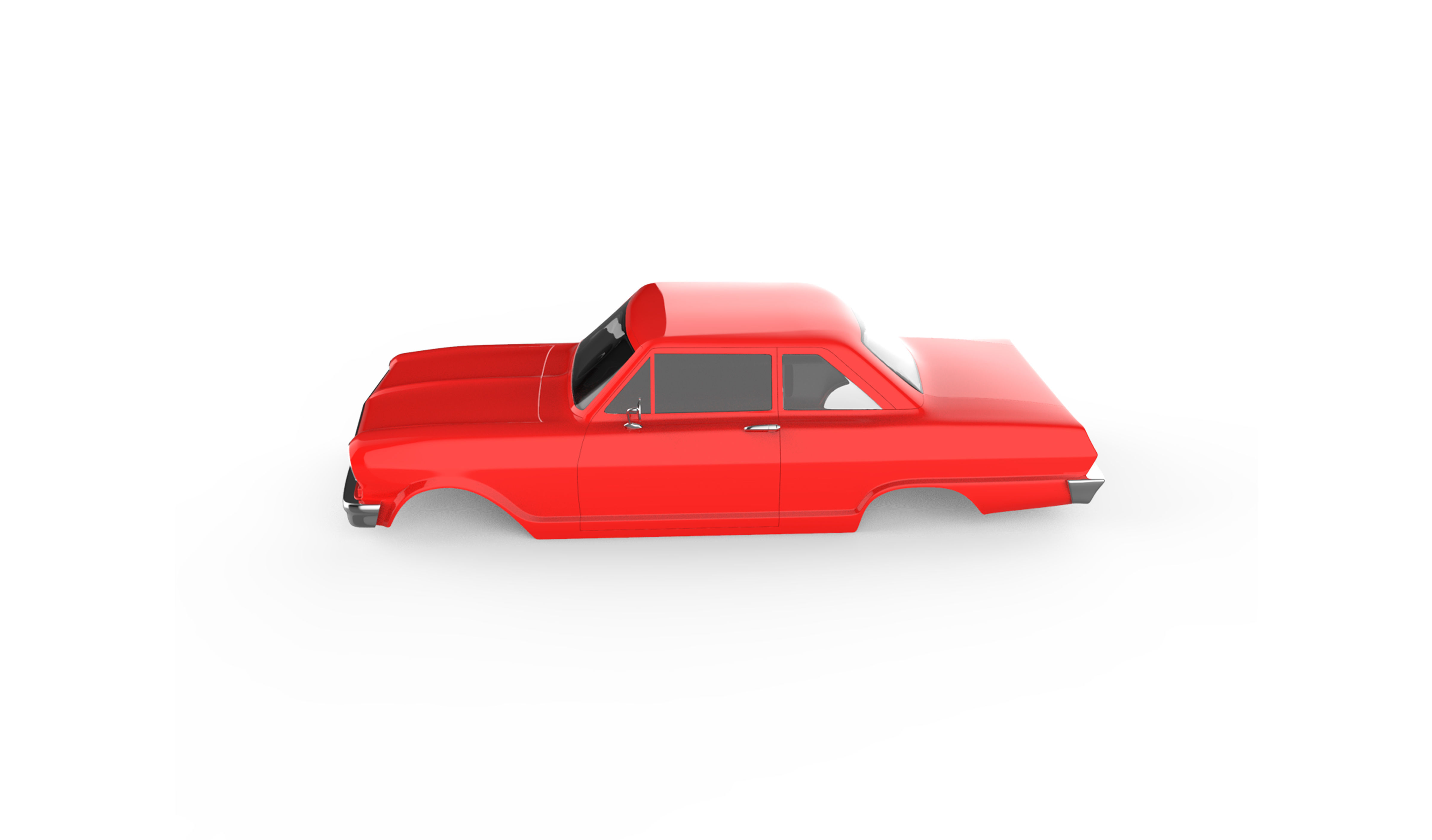 1964 Chevy II Nova 3D model 3D printable | CGTrader