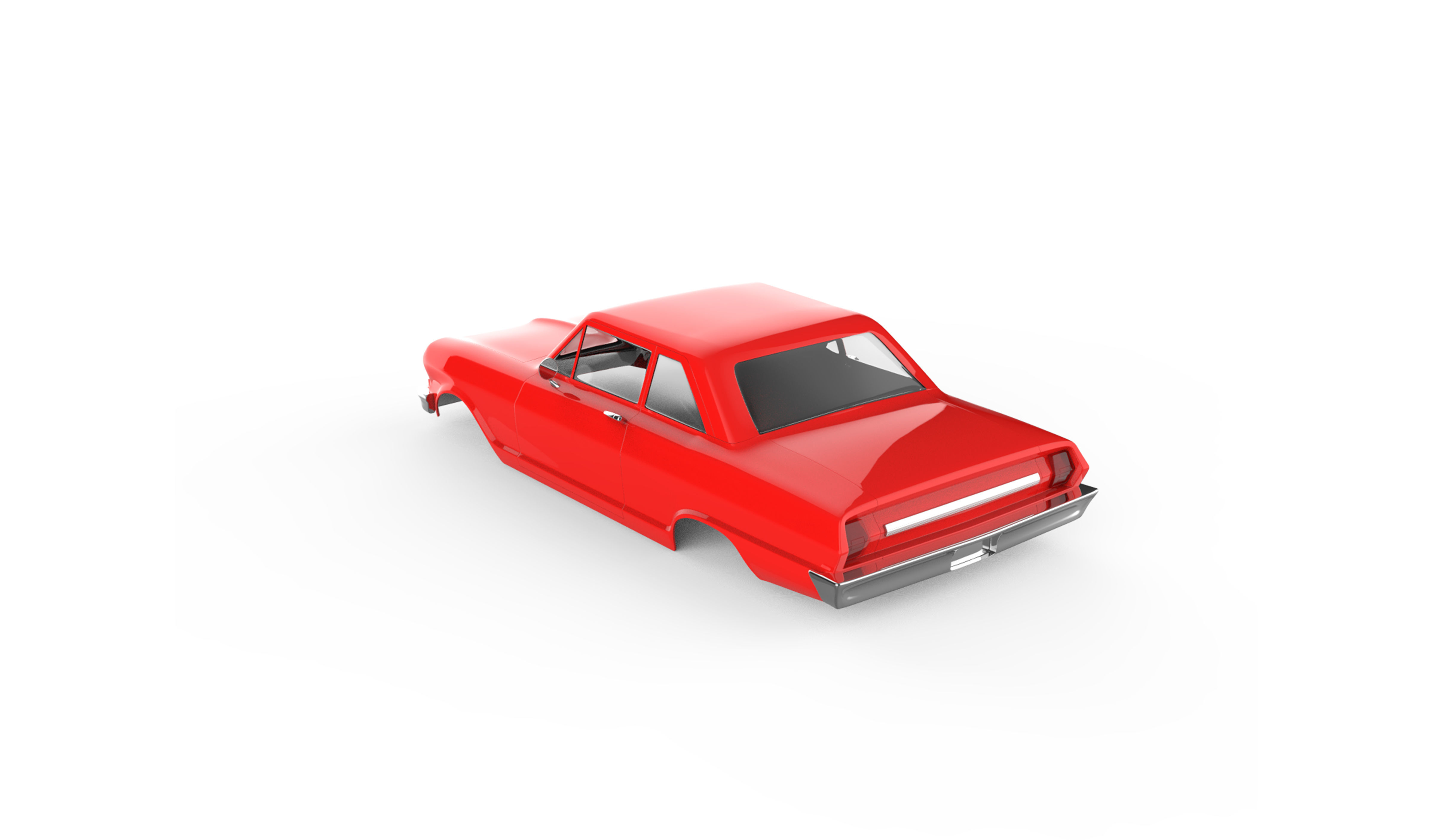 1964 Chevy II Nova 3D model 3D printable | CGTrader