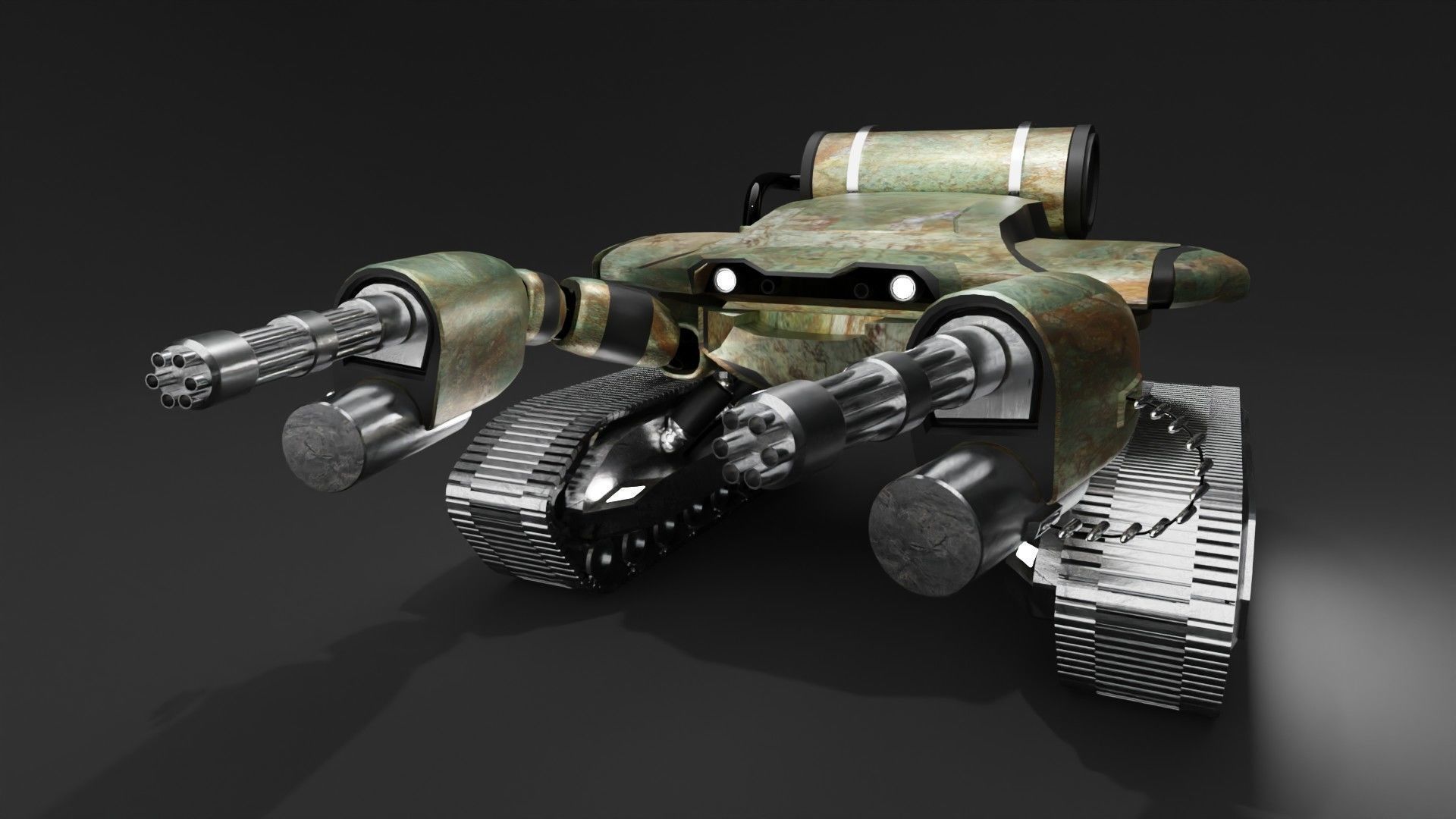 Military Crab Vehicle 3D model animated | CGTrader