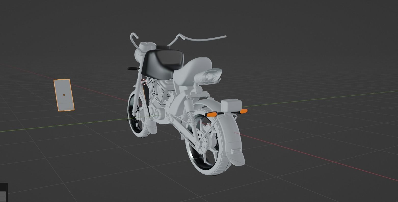 kgf chapter 3 updated version rocky bike 3D model | CGTrader
