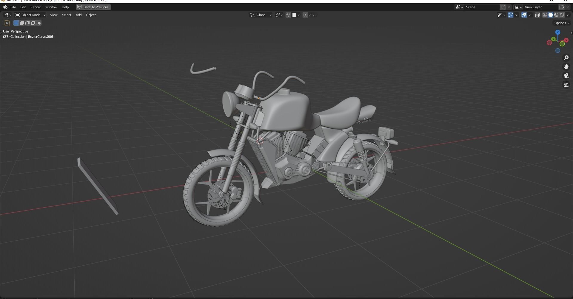 kgf chapter 3 updated version rocky bike 3D model | CGTrader