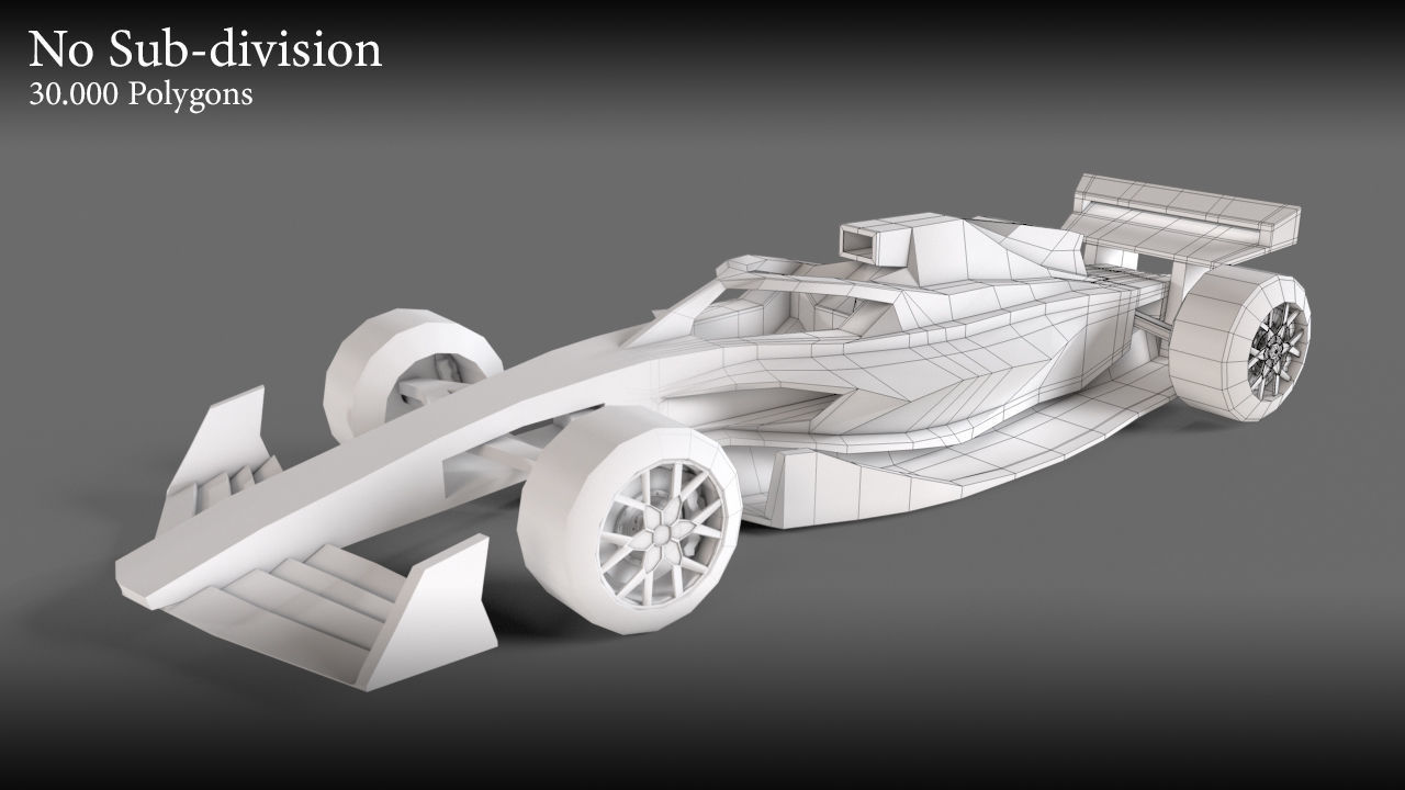 F1 Formula 1 One Racing Sports Car Vehicle 3D model | CGTrader