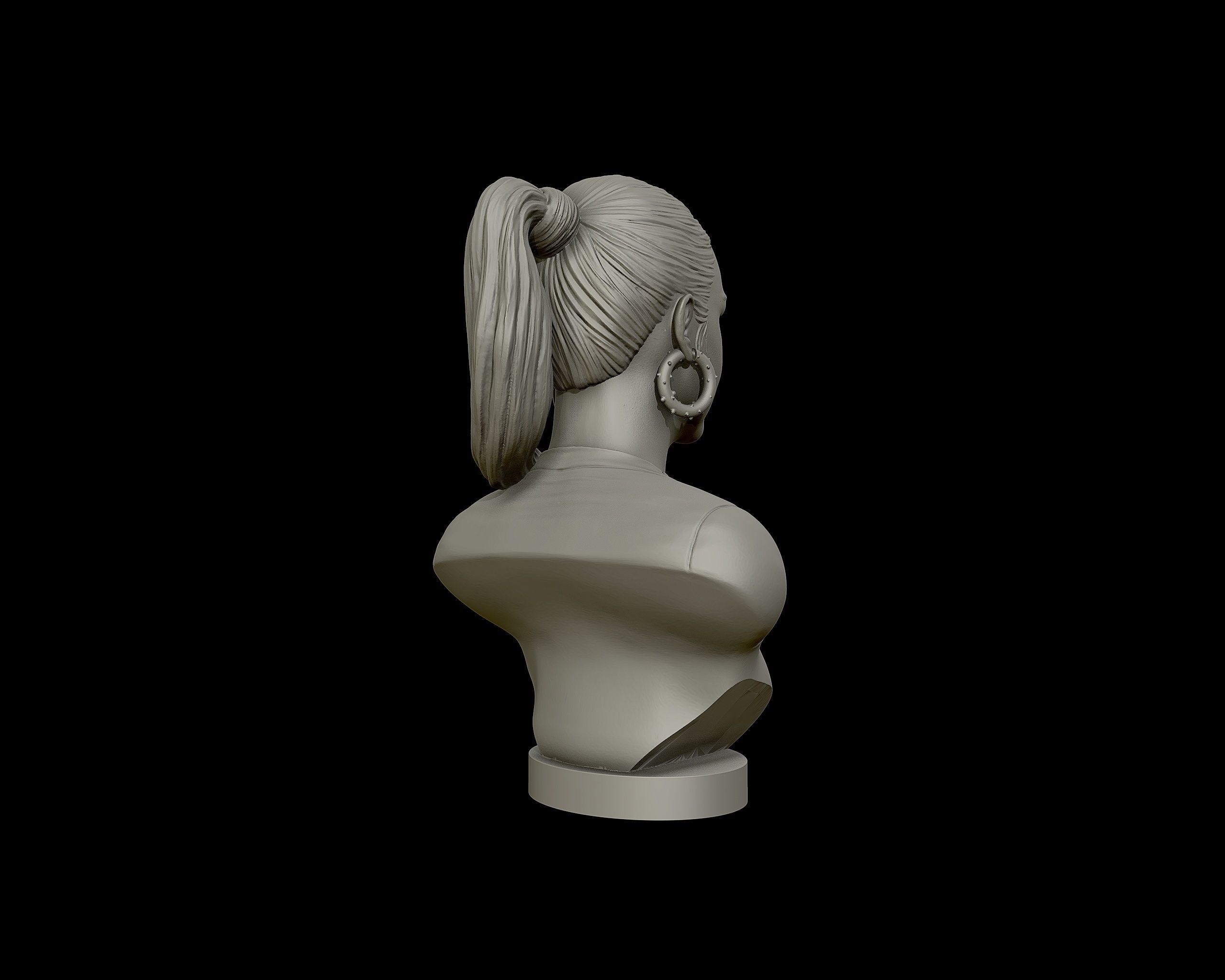 Olivia Rodrigo Bust 3D model 3D printable | CGTrader