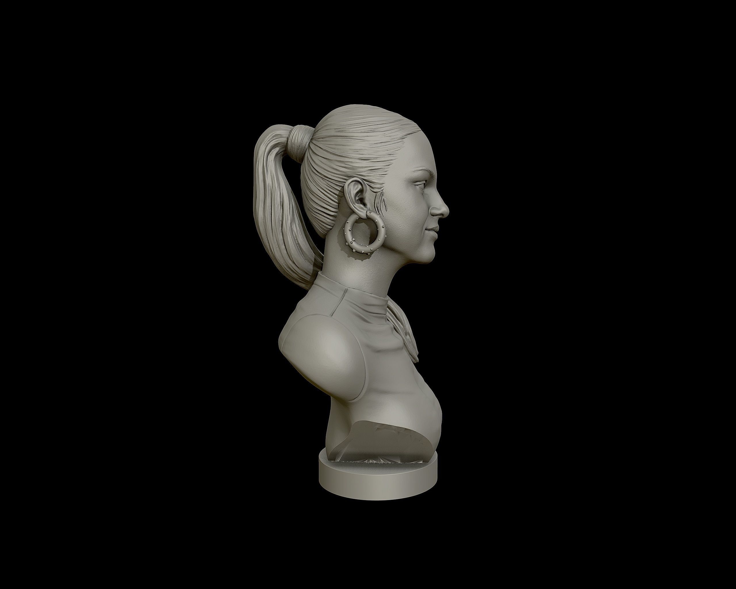 Olivia Rodrigo Bust 3D model 3D printable | CGTrader