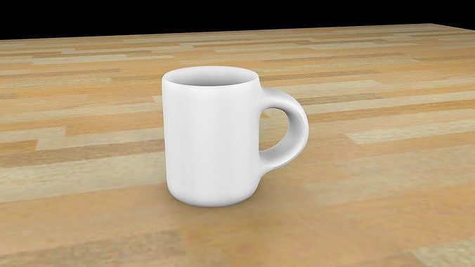 mug Cup file free 3D model | CGTrader