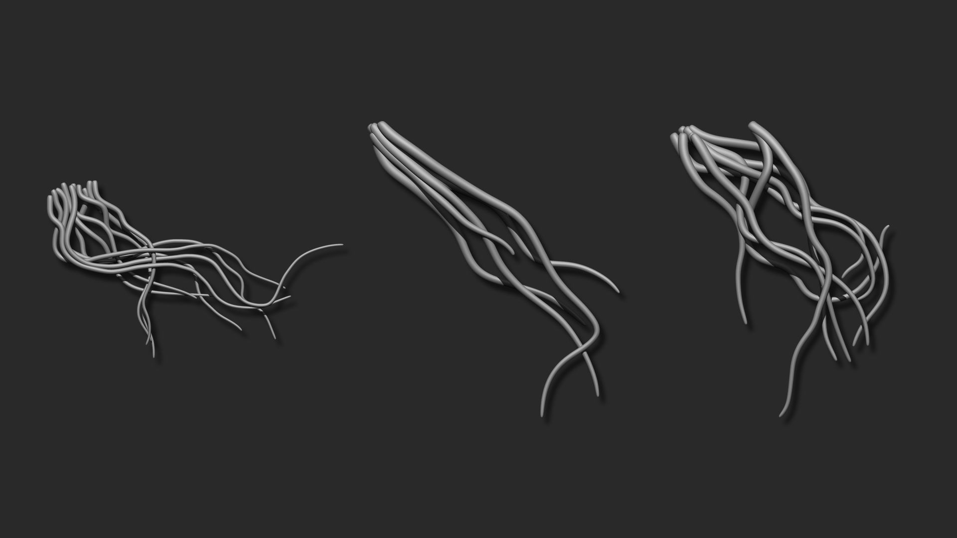 400 Torn Fabric Brushes Alpha IMM Brush Collection 3D model | CGTrader