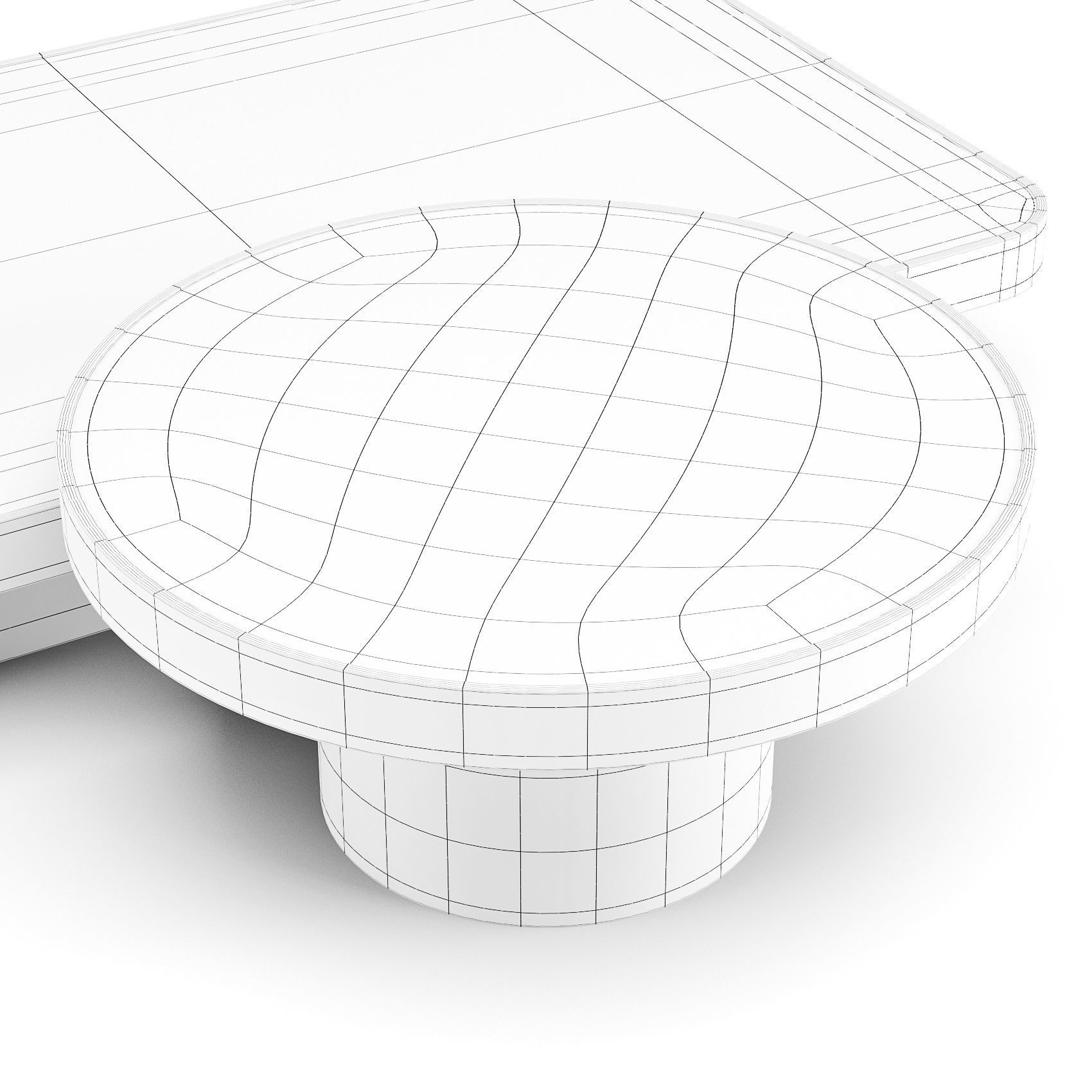 Meroni and Colzani Numana - Coffee Tables 3D model | CGTrader