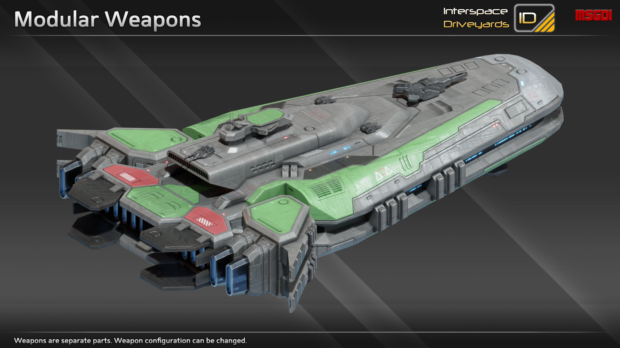 3D model Atlantica Class Cruiser VR / AR / low-poly | CGTrader