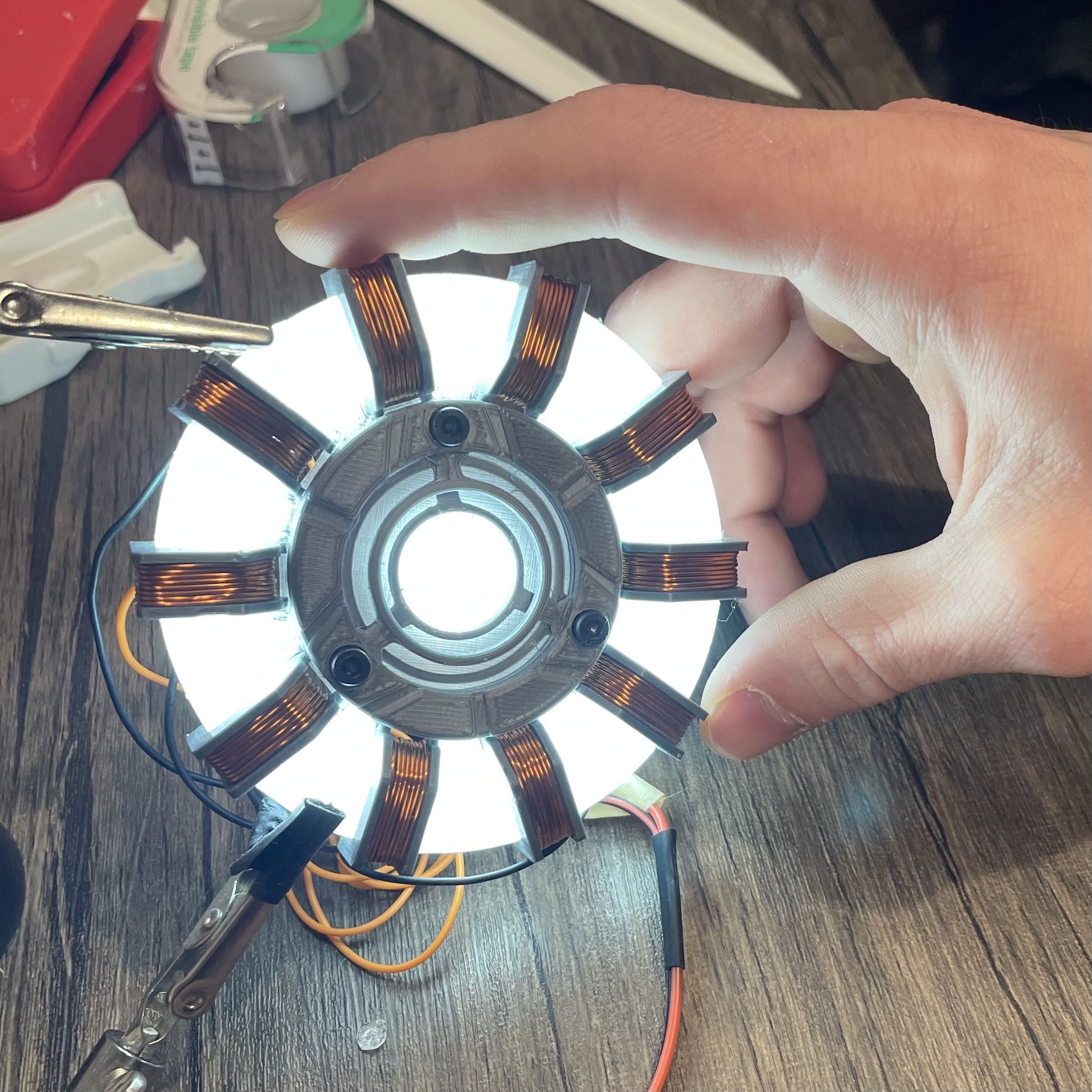 Arc Reactor Cosplay DIY 3D model 3D printable | CGTrader