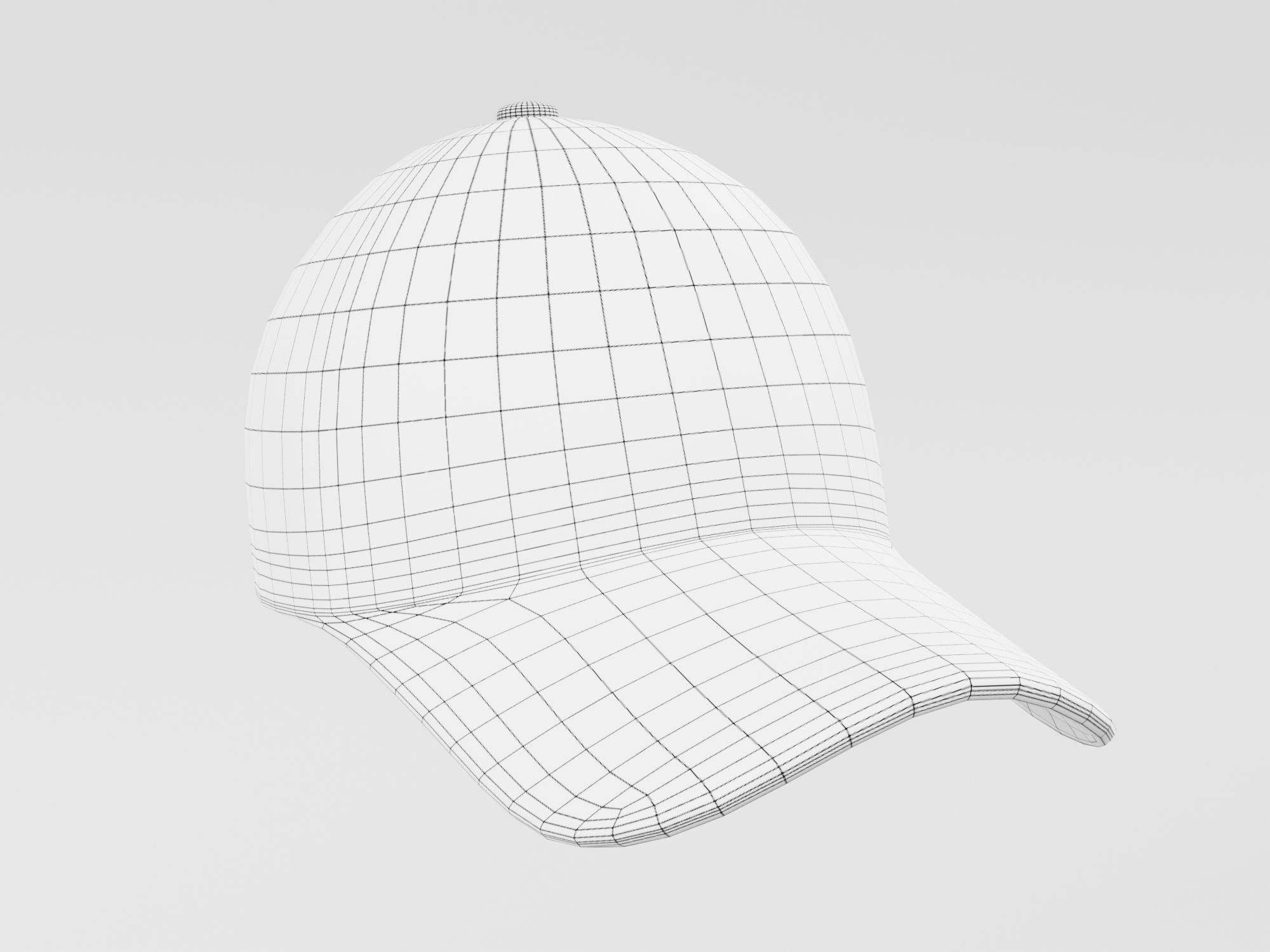 3D model Baseball Cap Embroidery NYC - PBR textures 4K Black VR / AR ...