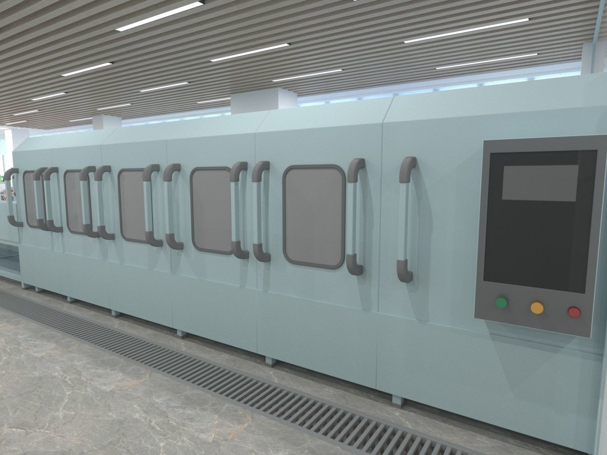 Factory Interior 3D model | CGTrader