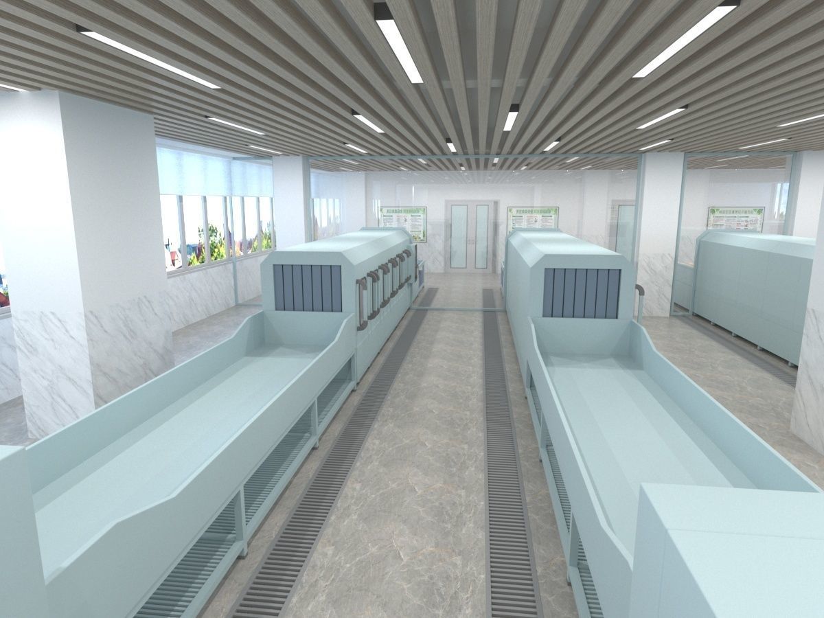 Factory Interior 3D model | CGTrader