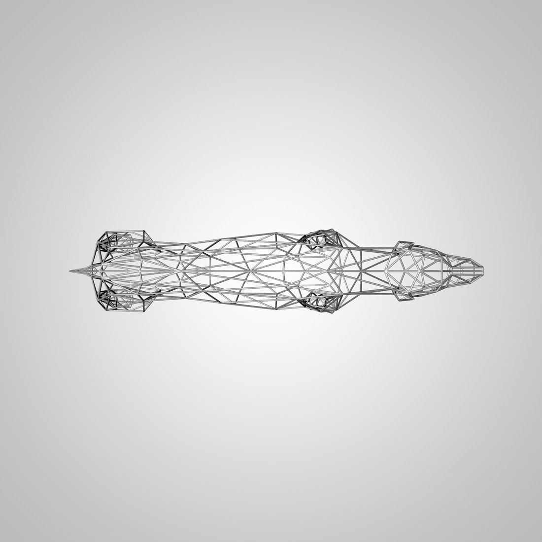 Dog frame 3D model 3D printable | CGTrader