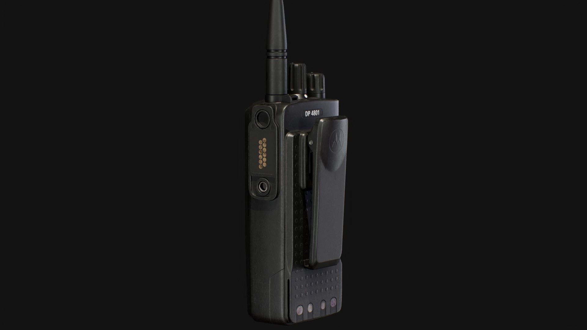 3D model Motorola DP 4801 Radio VR / AR / low-poly | CGTrader