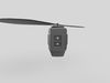Black Hornet Nano UAV Micro Drone 3D model | CGTrader