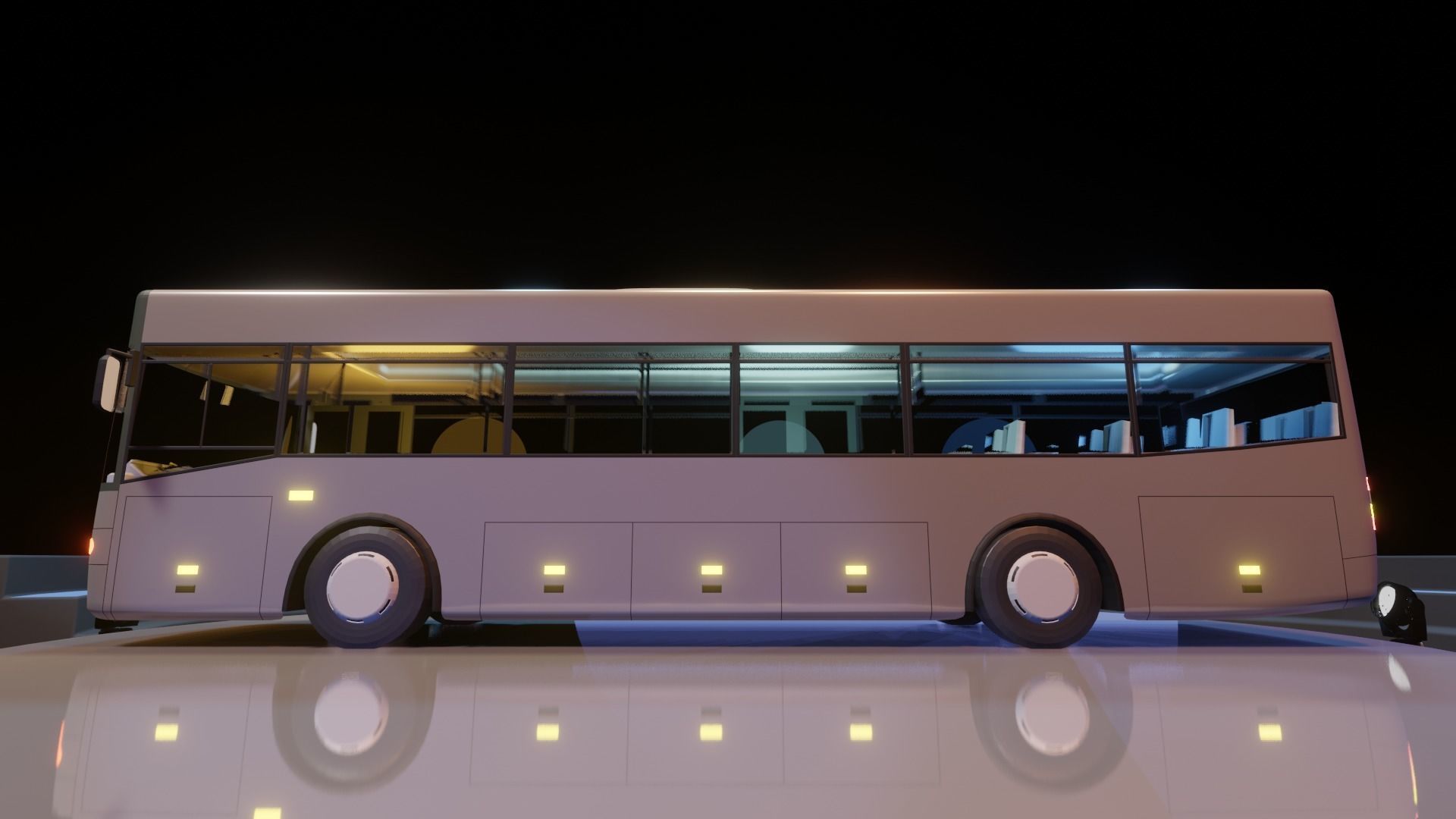 City Metro Bus 3D model | CGTrader