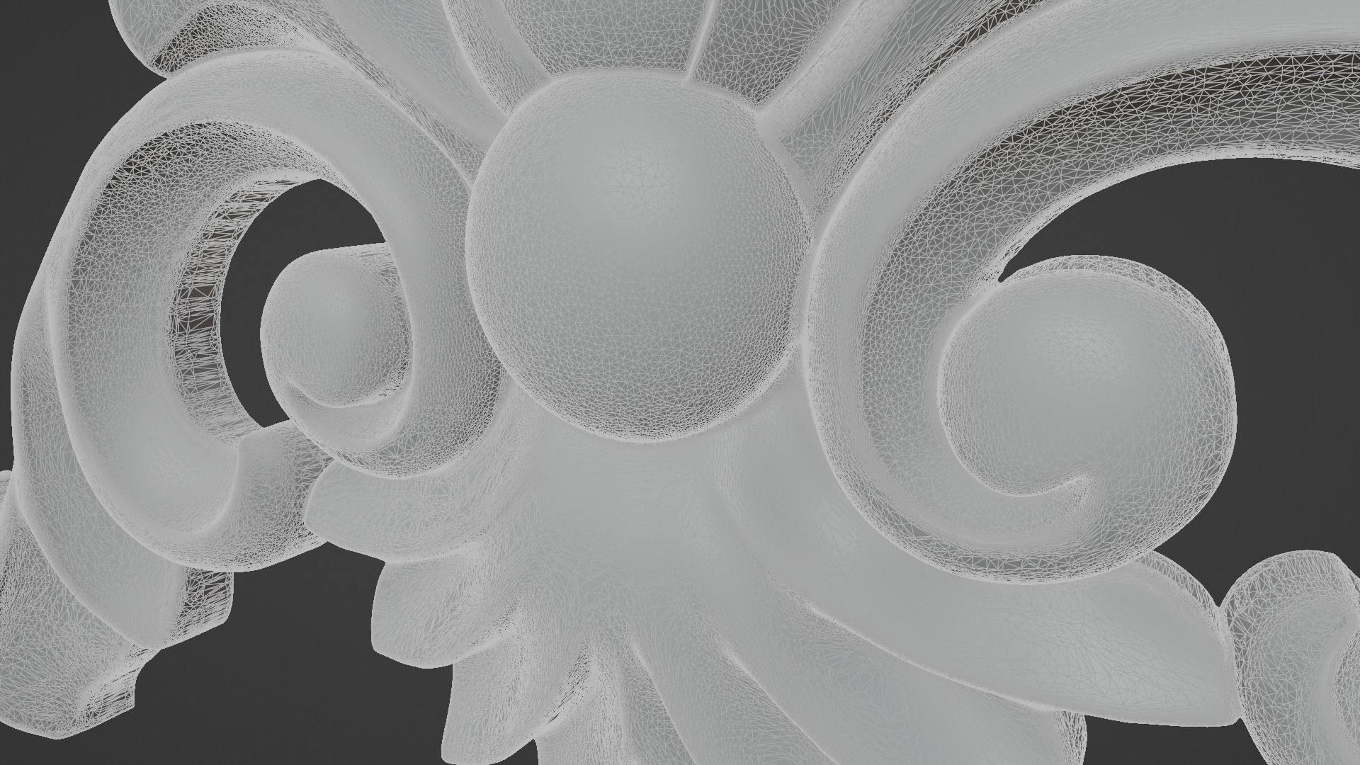 Free CNC model 1 Sculpted Ornament free 3D model 3D printable | CGTrader