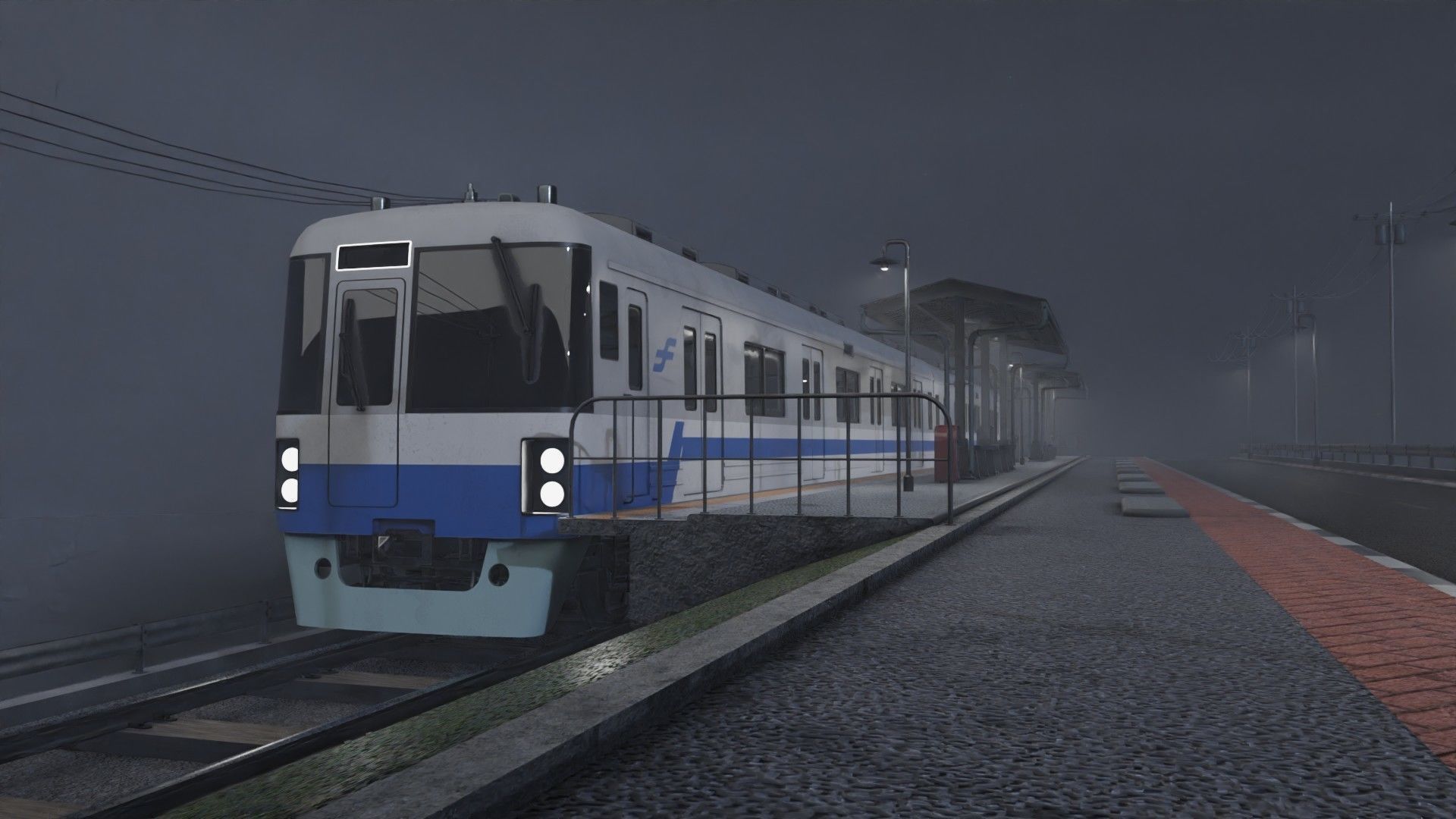 3D model japan train fukuoka subway 1000 VR / AR / low-poly | CGTrader