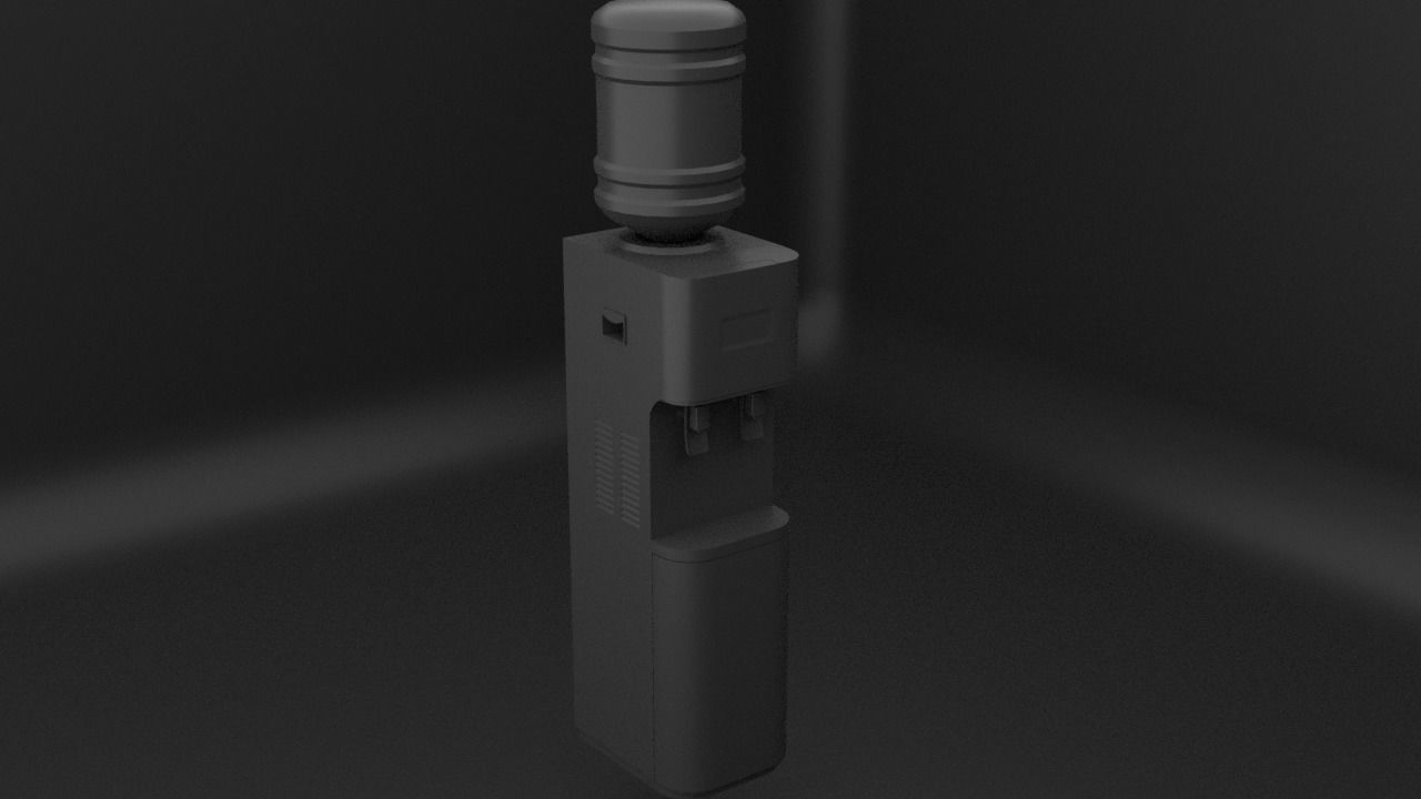 3D model Water Cooler Low-poly 3D model VR / AR / low-poly | CGTrader