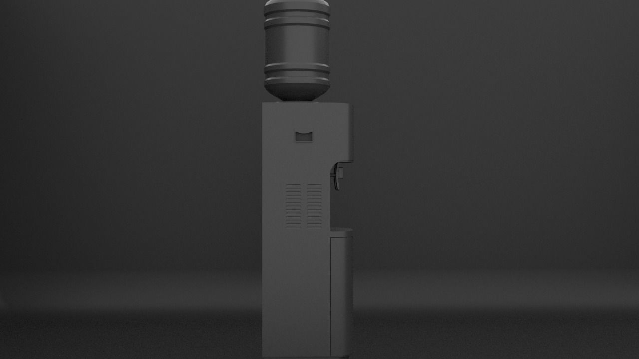 3D model Water Cooler Low-poly 3D model VR / AR / low-poly | CGTrader
