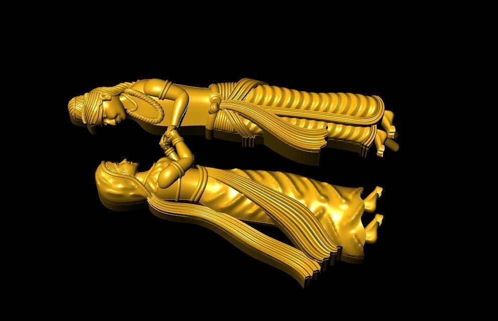 Ram sita 3D model 3D printable | CGTrader