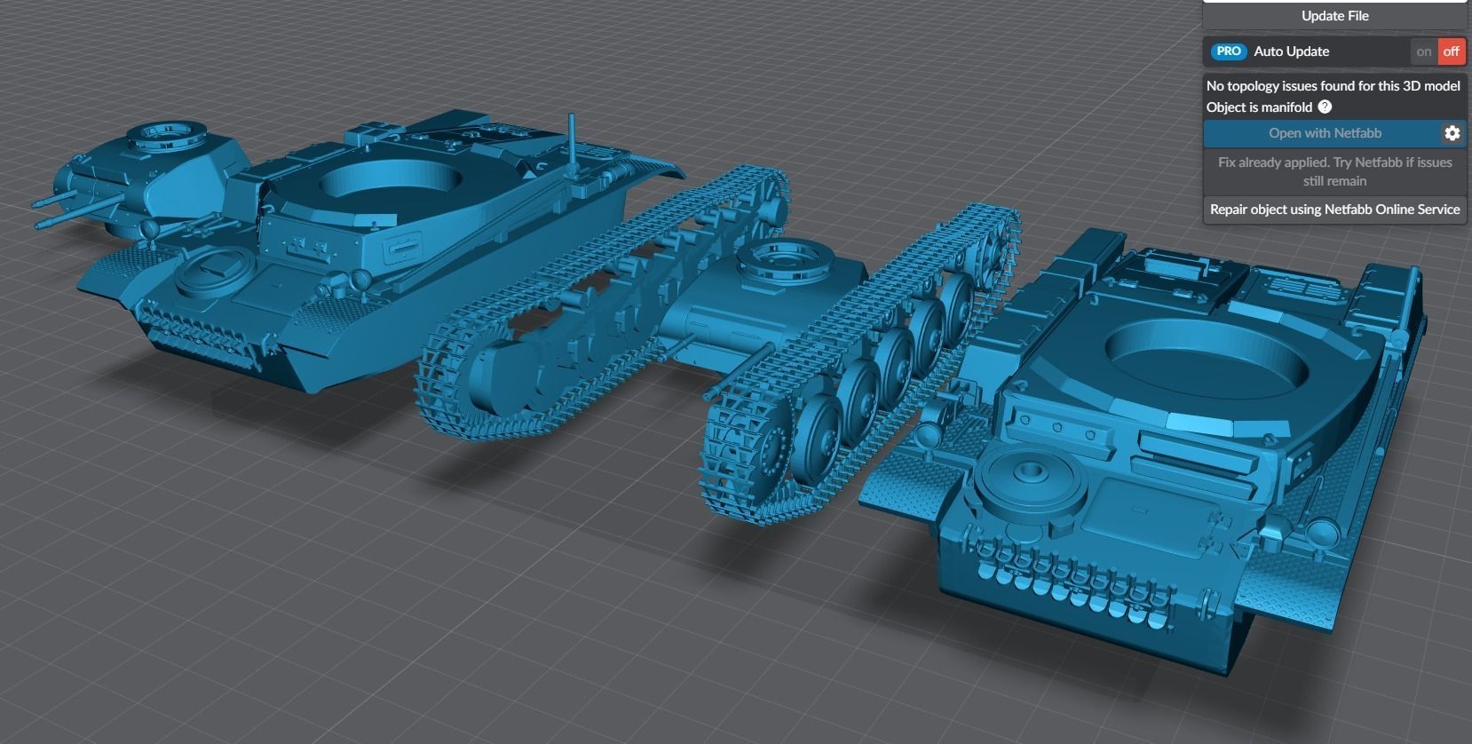 Panzer 2 C and F scale model 3D model 3D printable | CGTrader