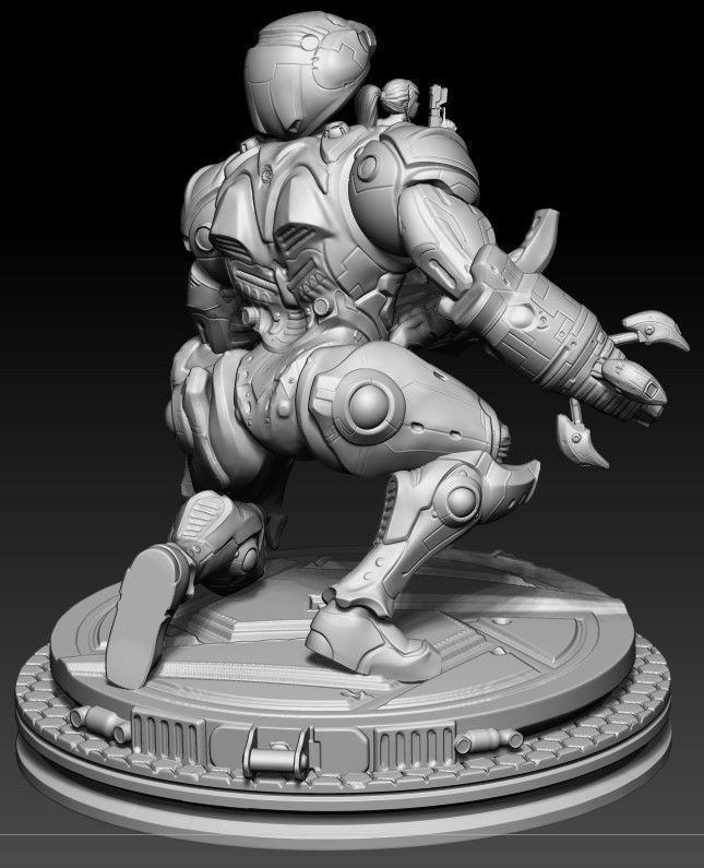 Samus Super Metroid 3D model | CGTrader